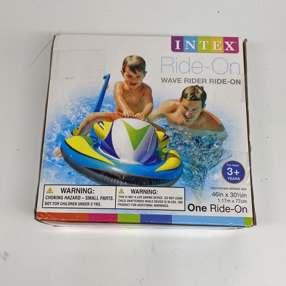 Intex | Swim | Pool Float Intex Rideon Wave Rider Ages 3 Nwt | Poshmark